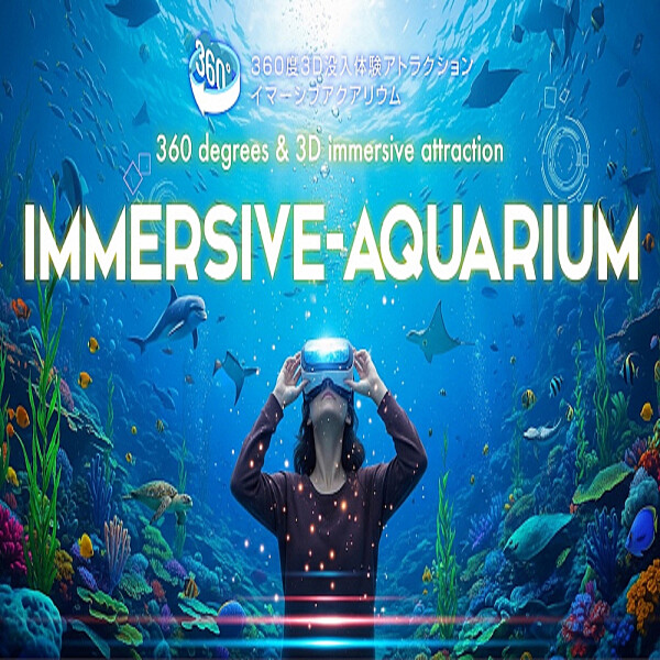 世界の海に没入する！360度3DVRで世界の海をお届けする新イベント「イマーシブアクアリウム」全国開催スタート (2025年8月1日掲載) - ライブドアニュース