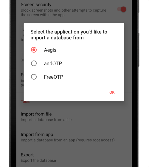無料でワンタイムパスワードを発行可能＆デバイス間エクスポートも可能なオープンソースアプリ「Aegis Authenticator」、特定の企業に依存する必要がなくなり安心 - ライブドアニュース