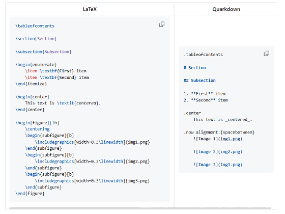【画像】テキストをダダダッと打ち込むだけでリッチな見た目のスライドやウェブページを作れる「Quarkdown」、Markdownのゴリゴリ強化版でLaTeXより書きやすい 7/9 ...