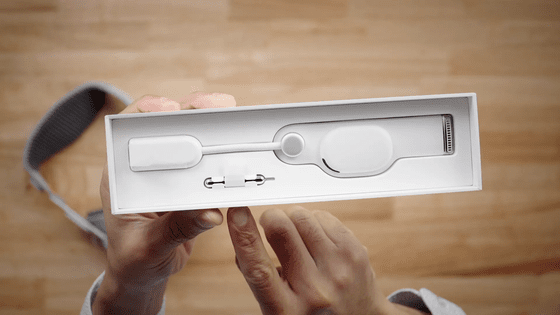 Apple Vision Proの開発者用デバイス「Developer Strap」はとても高価なただのUSB 2.0ケーブルであることが判明 ...