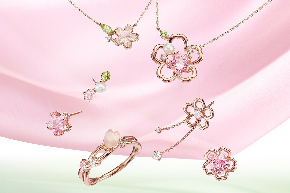 カナル 4℃「桜」ジュエリー、春風に揺れるサクラネックレスや天然石煌めく3色団子ピアス (2025年1月14日掲載) - Peachy ...