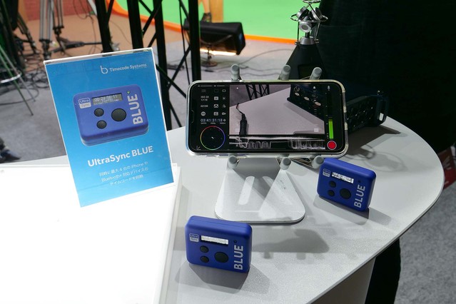 【Inter BEE 2018】4台までのiPhoneにタイムコードを送出できる「UltraSync BLUE」 - ライブドアニュース