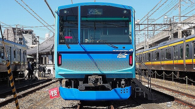 JR東日本「HYBARI」報道公開 コンパクトなシステム構成の水素ハイブリッド電車 - ライブドアニュース