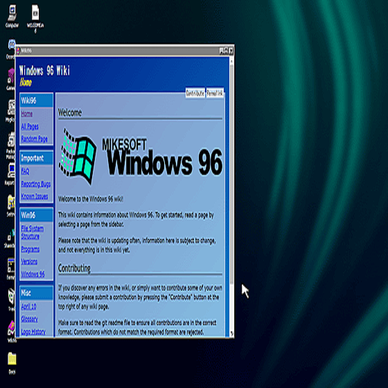 「Windows 96」が登場、往年の名OSを彷彿とさせる架空のWindowsにブラウザからアクセス可能 (2021年7月28日掲載 ...