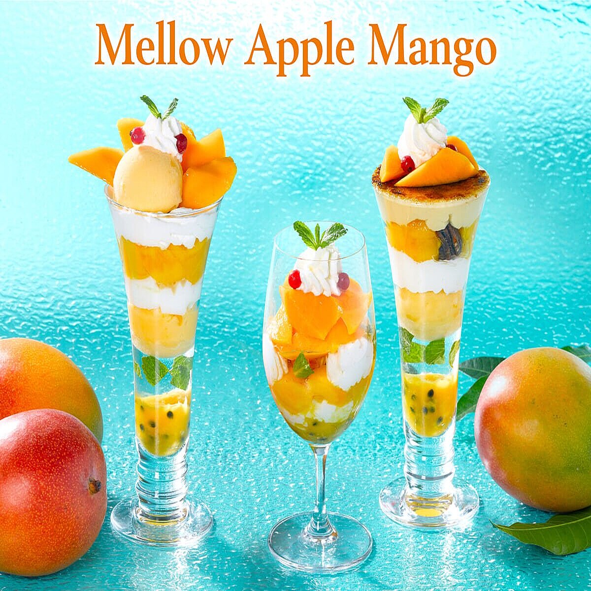 芳醇な果肉をたっぷり使用したグラスデザート4種！ロイヤルホスト「アップルマンゴー ～Mellow Apple Mango～」 (2023年5月 ...