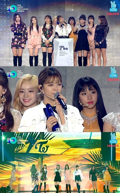 TWICE「2018 SOBA」で本賞を受賞！満面の笑みでファンに感謝“良い音楽で恩返しします” (2018年8月31日掲載) - ライブドアニュース