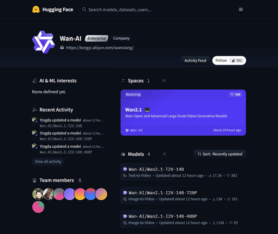 アリババが画像＆動画生成AI「Wan 2.1」の一部モデルをオープンソースで公開 - ライブドアニュース