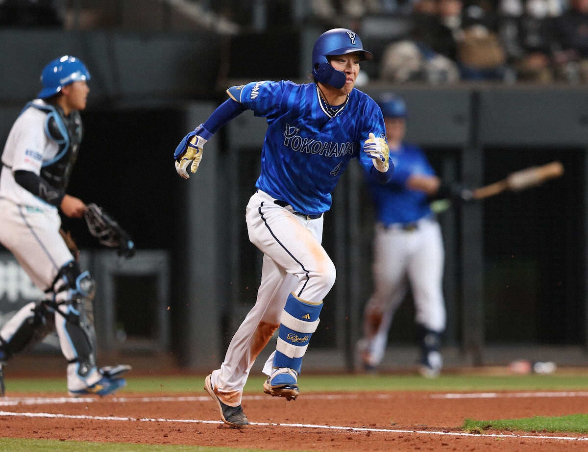 DeNAの度会が規定打席到達で史上2人目のOP戦ルーキー首位打者が誕生へ！ - ライブドアニュース