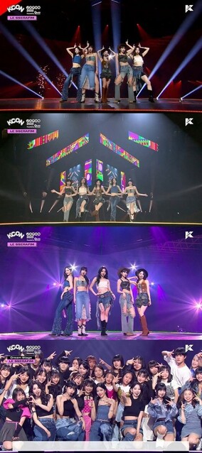 LE SSERAFIM「KCON JAPAN 2023」で話題の新曲を披露…ファンと特別なコラボも - ライブドアニュース