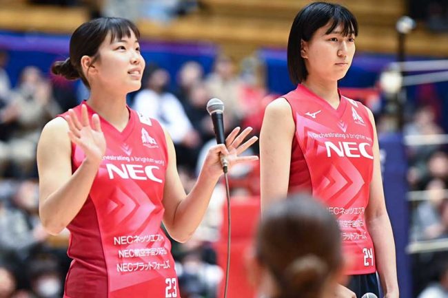「世界でも輝ける選手」 V1リーグ女王・NECの新加入3選手に指揮官期待「フィジカルをつくれば - ライブドアニュース