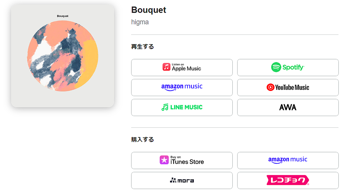 ボカロP・higmaによる2nd Album『Bouquet』配信開始！「メランコリ・ナイト」「嫌いになっちゃった」などアルバム収録楽曲をご紹介 (2024年6月3日掲載) - ライブドアニュース