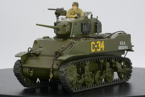 「1/48 アメリカ軽戦車 M5A1 スチュアート」レビュー偵察能力に優れた機敏な戦車を、全長約10cmで表現 (2025年1月24日掲載) - ライブドアニュース