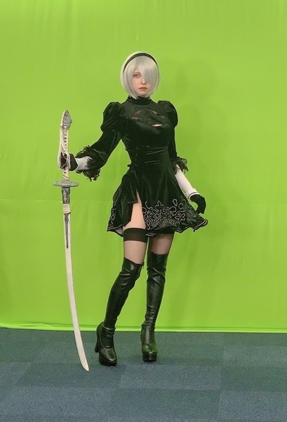 コスプレイヤーえなこが『ニーア オートマタ』2Bのコス披露 - ライブドアニュース