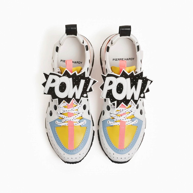 ピエール アルディ「POW」パッチを飾ったスニーカー、60年代ポップアートにオマージュ (2019年3月25日掲載) - Peachy ...