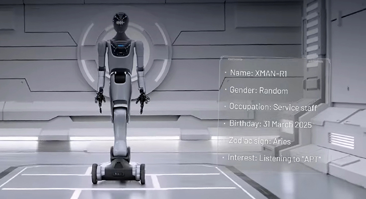 KEENONがセミヒューマノイド「XMAN-R1」を発表 配膳ロボットなど既存製品群と連携する動画も公開 - ライブドアニュース