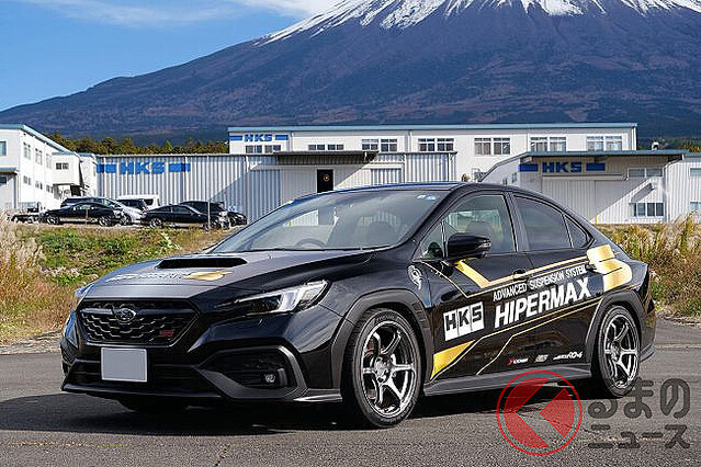 スバルWRX S4（VBH）に最上の走り心地を！ 車高調サスペンション「ハイパーマックスS」発売 HKS - ライブドアニュース