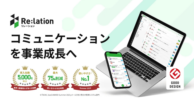 インゲージ、顧客対応クラウド『Re:lation』のサービス動画を公開 (2025年3月3日掲載) - ライブドアニュース