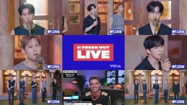 MONSTA X、米「MTV Fresh Out Live」で新曲「One Day」のステージを初公開…完璧なライブの実力を披露 (2021年 ...