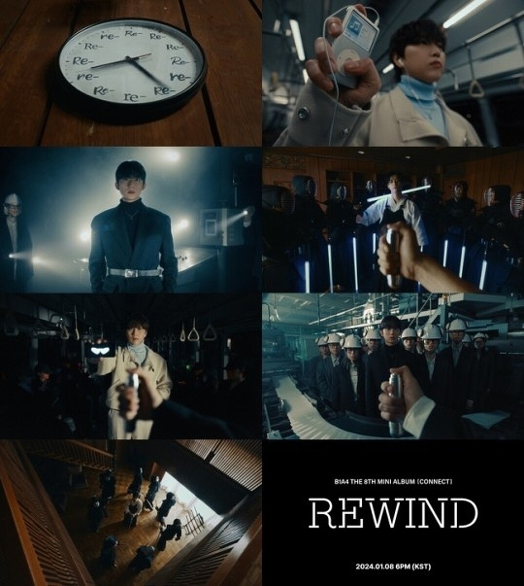 B1A4、タイトル曲「REWIND」MV公開…中毒性のあるサウンドとストーリーに注目 (2024年1月8日掲載) - ライブドアニュース