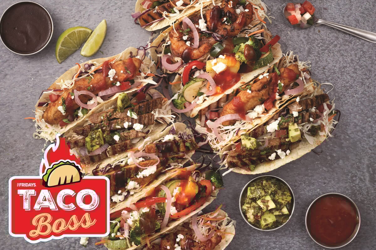 タコスとフレイバーソースを好みで選べる！TGI フライデーズ Fresh Mex『TACO BOSS』 - ライブドアニュース