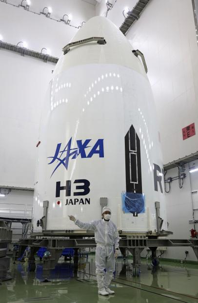 JAXA、超小型衛星2機を公開 新型H3ロケットに搭載 (2024年1月23日掲載) - ライブドアニュース