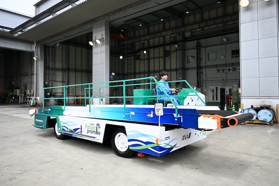 ANA、廃車対象のGSEを自社改造 94年製ベルトローダー、EV化で再利用へ - ライブドアニュース