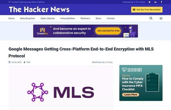 Google、メッセージサービスのセキュリティ機能をオープンソース化 - ライブドアニュース