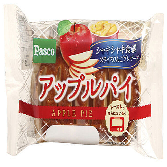 Pasco、シャキシャキ食感の「アップルパイ」をりんご果肉の比率を高めてリニューアル (2022年12月19日掲載) - ライブドアニュース