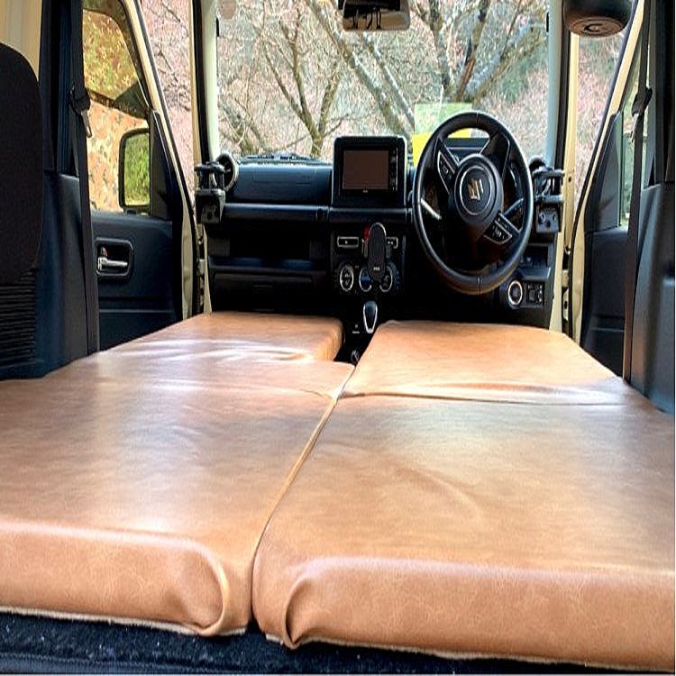 ジムニーにマットレスを搭載！フルフラットで快適な車中泊を【あなたの『車×キャンプスタイル』】 (2022年8月20日掲載) - ライブドアニュース