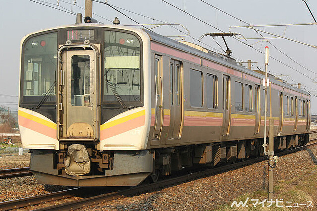 JR東日本「E129系撮影会」A1編成＆2パン編成が新潟車両センターに - ライブドアニュース