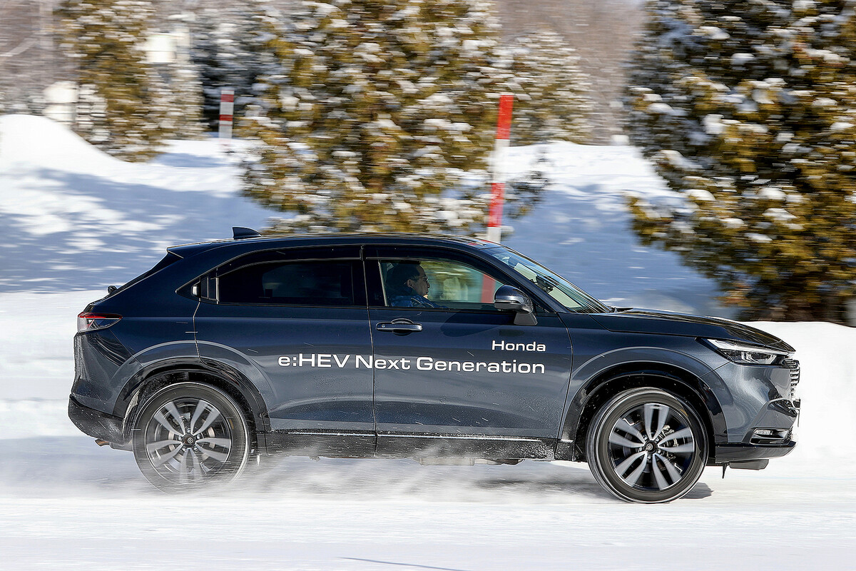 【画像】【試乗】雪上で市販前のプレリュードを全開走行！ ホンダの次世代e:HEV 4WDシステムも試した 10/48 - ライブドアニュース