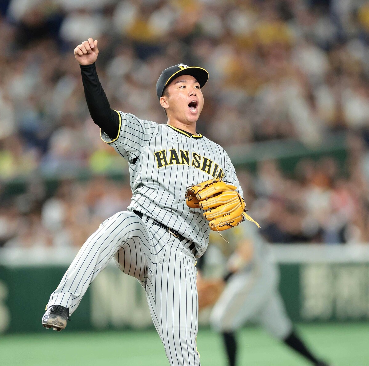 阪神・村上 成長の8勝 “運命の一戦”から135日 圧投6回9K1失点で東京D初星 - ライブドアニュース