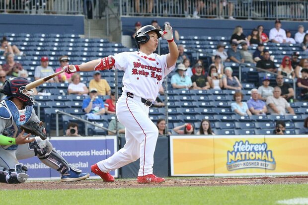 【MLB】吉田正尚が高3以来の一塁守備練習 3Aでの実戦復帰初戦は2打数無安打 - ライブドアニュース