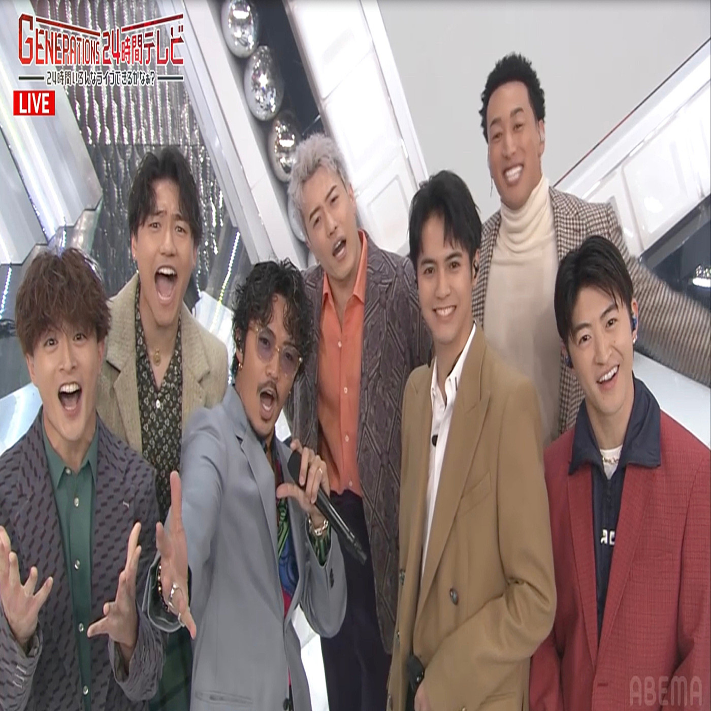 『GENERATIONS 24時間テレビ』で30曲連続パフォーマンス！「熱狂しよう！ ブラボー！」 (2022年12月4日掲載) - ライブドアニュース