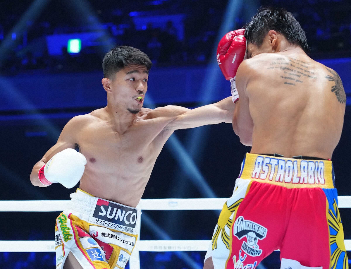 【画像】中谷潤人「ちょっと早すぎたかな」衝撃の1回KOで初防衛！WBA王者・井上拓真との統一戦へ「やりたい」 - ライブドアニュース