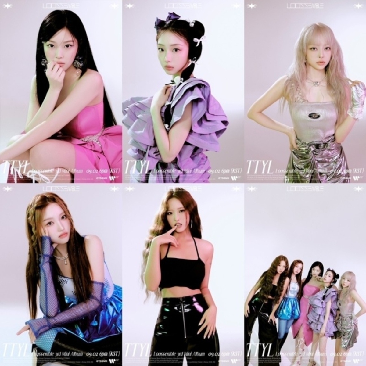 Loossemble、3rdミニアルバム「TTYL」コンセプトフォトを公開…新たな一面を披露 - ライブドアニュース