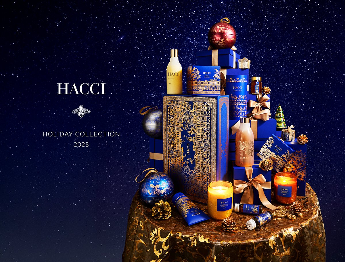 【HACCI×クリスマスコフレ2025】発売日＆予約日は？｜ボディウォッシュやボディクリームが限定の香りに。プレゼントにもぴったり - Peachy - ライブドアニュース