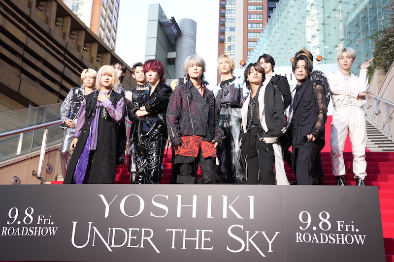 『YOSHIKI：UNDER THE SKY』ジャパンプレミア。レッドカーペットにHYDE、宮城野親方、アンミカら著名人 - ライブドアニュース