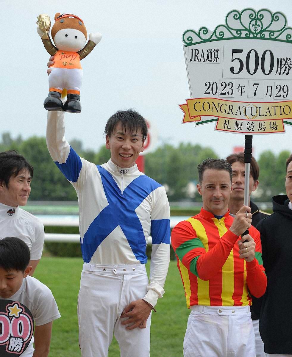 【札幌11R・STV賞】2番人気サンストックトン4勝目 横山武はJRA500勝 - ライブドアニュース