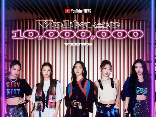 ITZY、日本1stシングル『Voltage』のMVが再生回数1000万回突破！Z世代をカリスマ性で圧倒 - ライブドアニュース