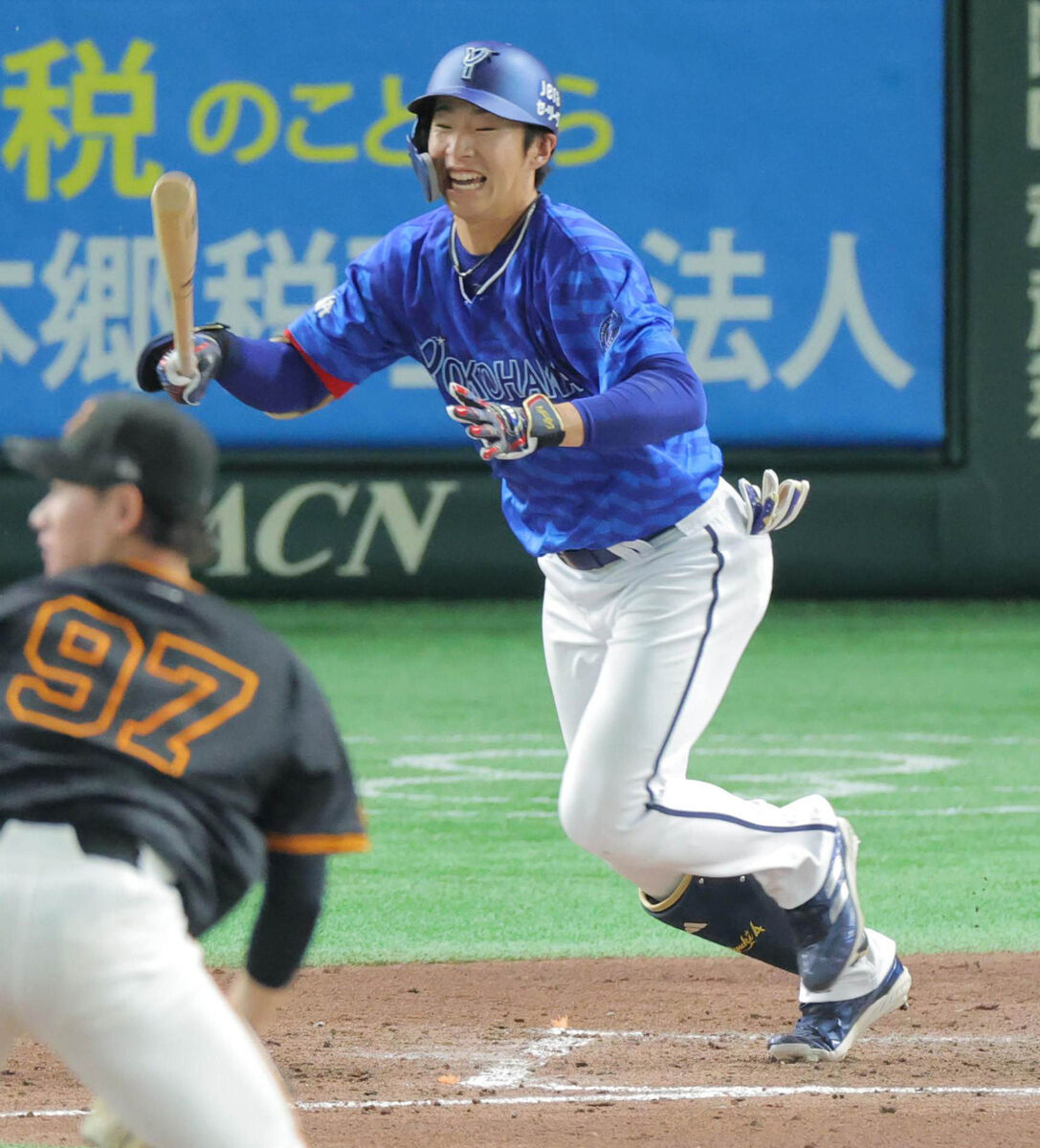 【DeNA】度会が5試合目で今季初安打＆マルチ「良い状態にある」 - ライブドアニュース