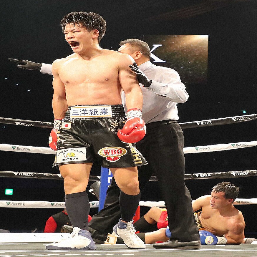 WBOAPスーパーウエルター級王者 井上岳志 6回TKO勝利で2度目の防衛に成功 (2023年10月12日掲載) - ライブドアニュース