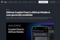 GitHub Copilot ChatがGitHub Mobileで一般利用開始 - ライブドアニュース