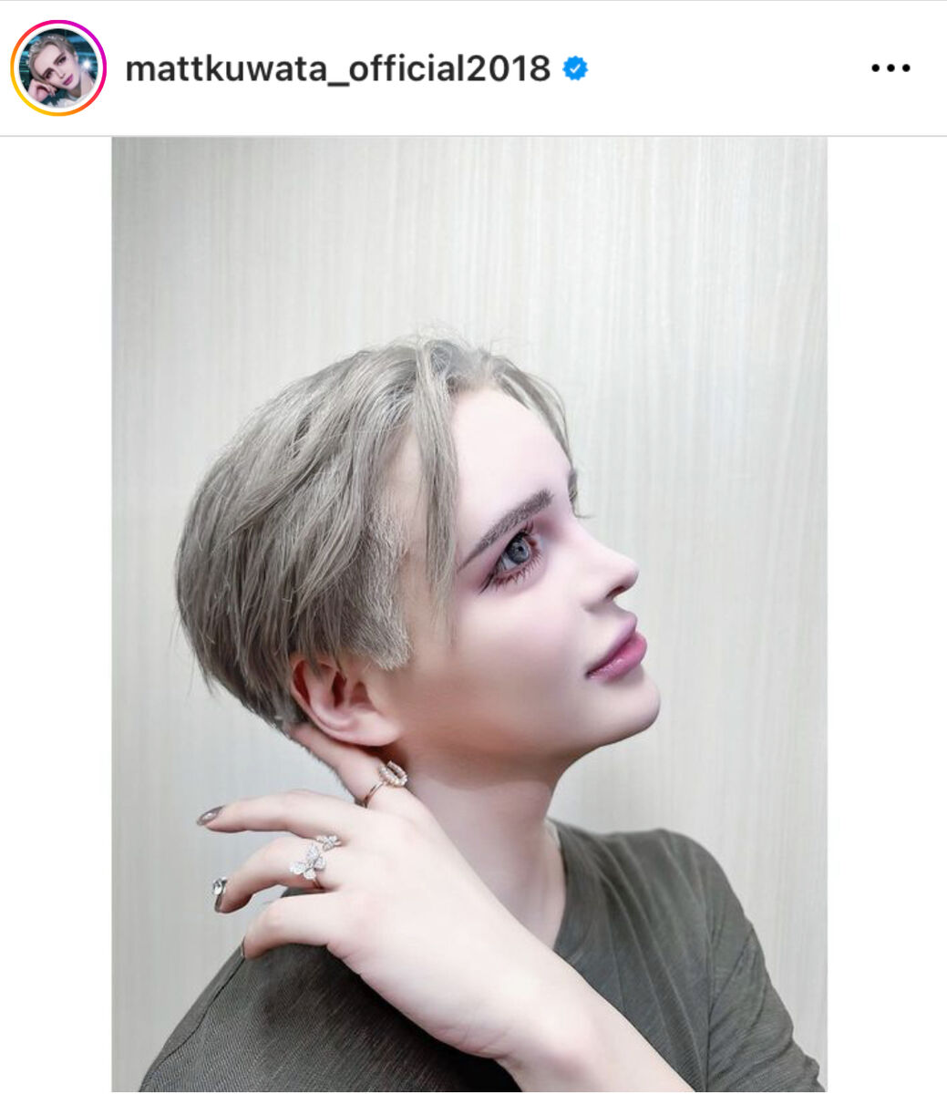 「海外でのお仕事で、世界の多様な価値観に触れることができているよ」Matt、圧倒的に美しい横顔披露！ - ライブドアニュース