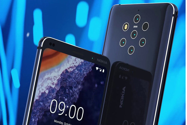 5眼スマホ「Nokia 9 Pure View」プレス画像流出。Android Oneに画面内指紋センサ採用 (2019年1月1日掲載 ...