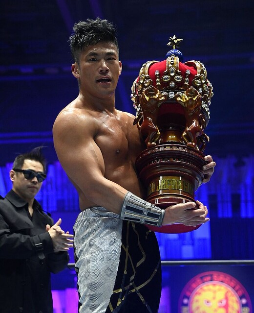 【画像】SANADA、フィンレー下しNJC初優勝…IWGP世界ヘビー奪取へ決意「何がなんでもベルトを獲ります」 - ライブドアニュース