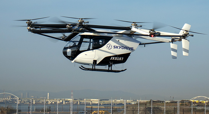 【動画で見る】SkyDriveが大阪・関西万博で「空飛ぶクルマ」のデモ飛行を公開 - ライブドアニュース