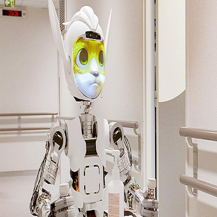 【速報】新型キャラクター・ロボット「Miroki」(ミロキ) 日本で初披露 Pepper共同開発者の手による会話できる配達ロボット (2023 ...