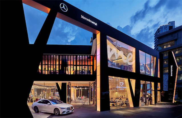 桜の名所にほど近い、Mercedes me 東京（六本木）でメルセデス・ベンツを堪能する - ライブドアニュース