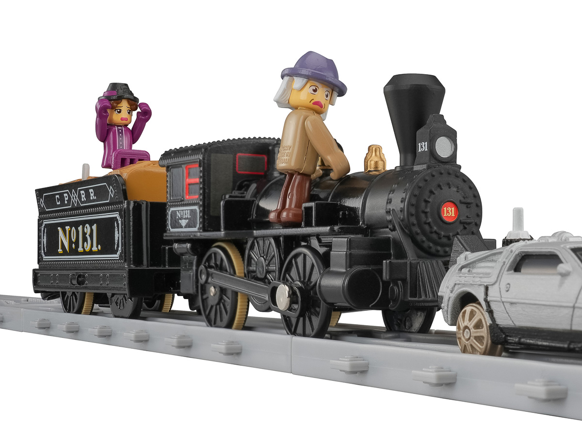 たしかに！『バック・トゥ・ザ・フューチャー』もPART3ならプラレールとコラボできるわ！ - ライブドアニュース